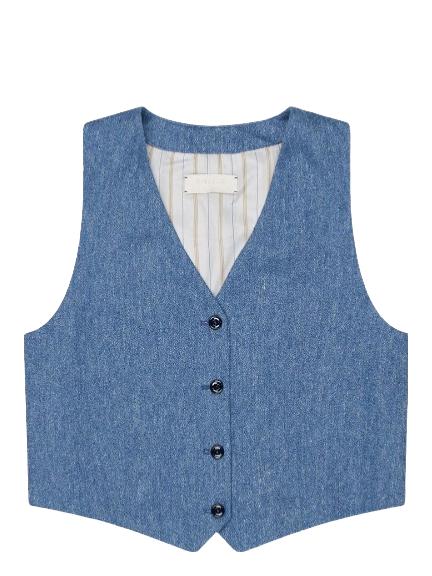 CIRCOLO 1901 Circolo 1901 Sleeveless V-Neck Vest